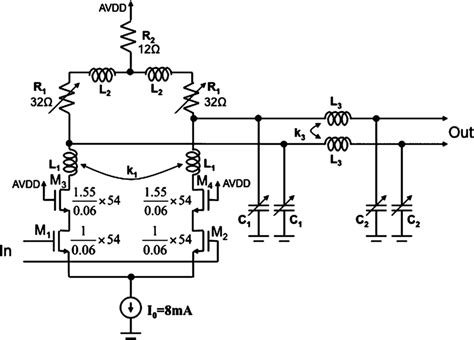Active Delay Cell Transistor Level Schematic Download Scientific Diagram