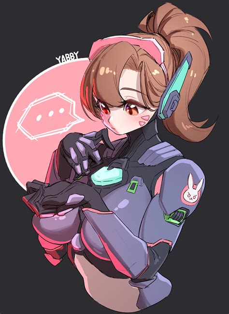 D Va Overwatch And More Drawn By Yabby Danbooru