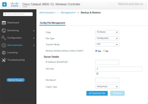 Product Improvement Request Cisco Wlc Controller Reload Button Cisco Community