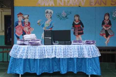 Dsa Donated Computer Equipment And Learning Materials In The Activity ”already Have Share It ”