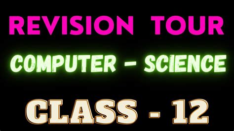 Cs Class 12 Python Revision Tour Of Python Class 12 Python Revision