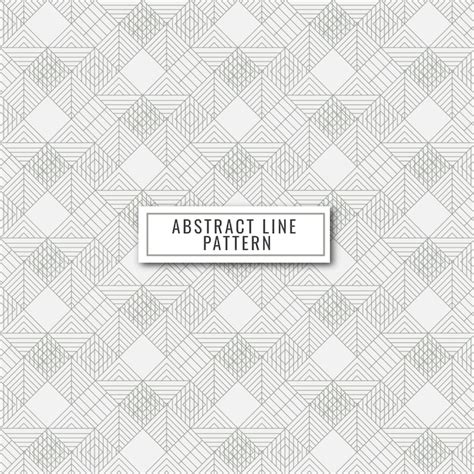 Premium Vector Linear Flat Abstract Lines Pattern Vector Illustration
