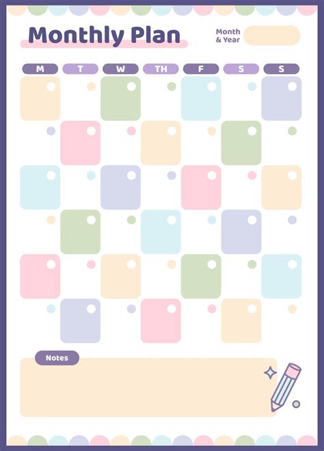 10 Best Blank Printable Calendar Pages Artofit