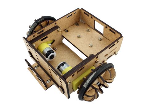 Kit Robô Arduino Zenon Mdf 2wd 200rpm Usinainfo