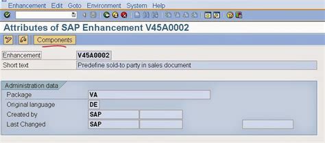 Function Module Exit Sapcodes