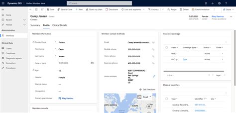 Usare La Visualizzazione Membri Unificata Microsoft Cloud For Healthcare Microsoft Learn