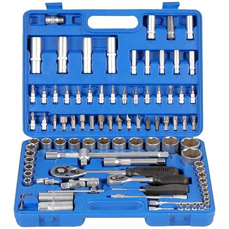 Комплект гаечни ключове 1 4 1 2 94 бр Emag Bg