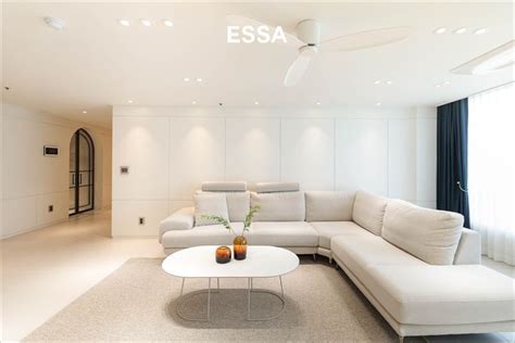 에싸 마우저 패브릭 소파 4인오픈코너형 헤드기능 거실 바닥 인테리어 거실 아이디어 거실 디자인