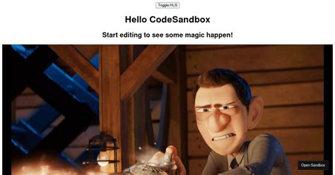 Vidstack Player Examples CodeSandbox