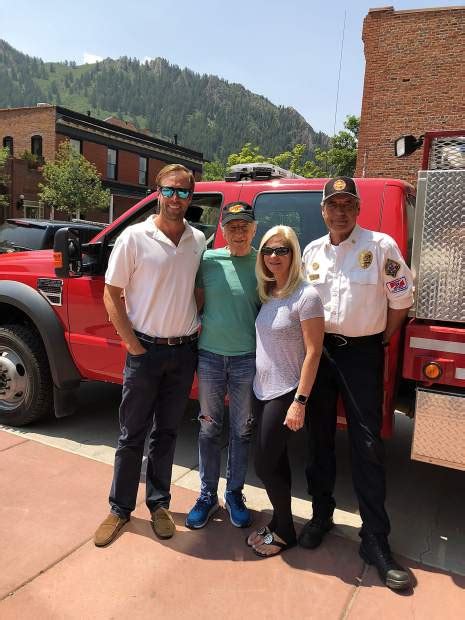 Boogie Buys New Fire Truck For Aspen Department