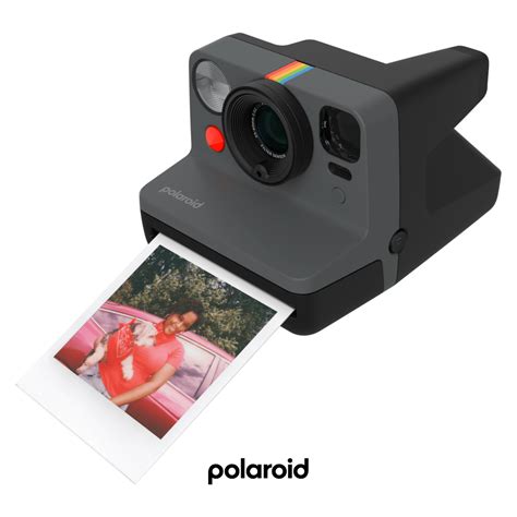 Kit Câmera Instântanea Polaroid Now Geração 3 Filme I Type Preto