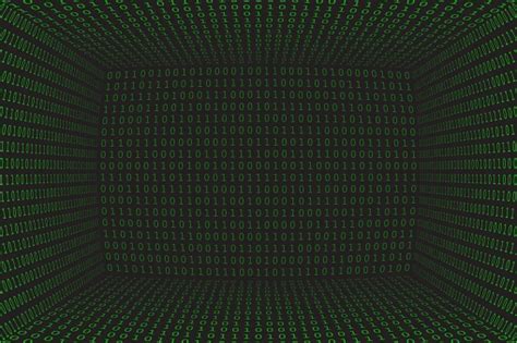 Program Datum 3d Background Green Programming Binary Coding Matrix
