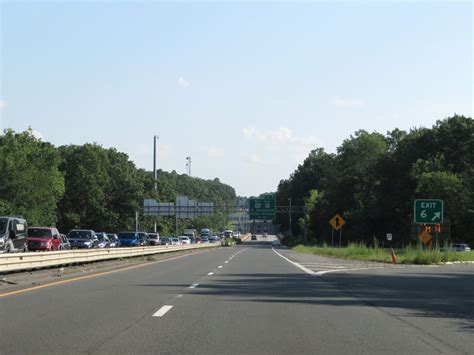 Massachusetts Interstate 291 Westbound Cross Country Roads