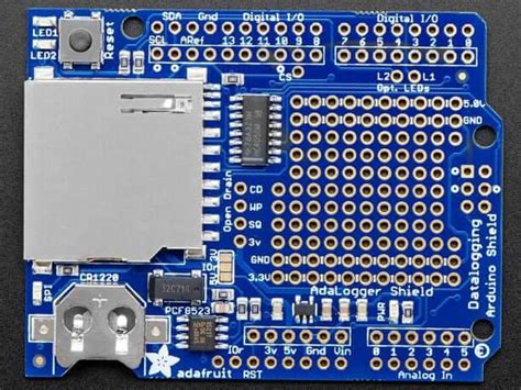 Adafruit Data Logger Shield Zephyr Project Documentation