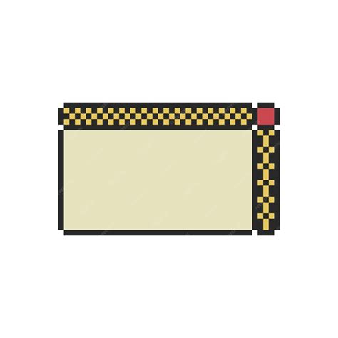 Premium Vector Windows Ui Frame Pixel Art