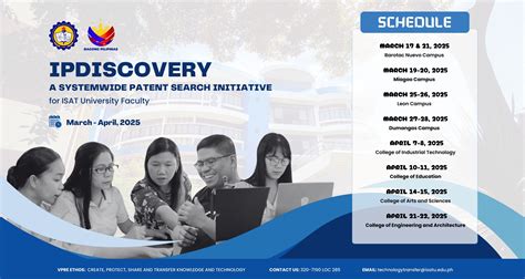 𝐔𝐏𝐂𝐎𝐌𝐈𝐍𝐆 Isat U Intellectual Property Management Office