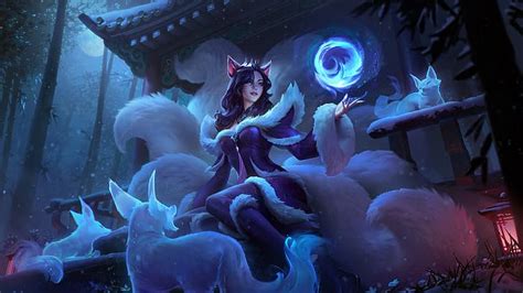 Felicitaciones Producciones Ahri League Of Legends Fondo De