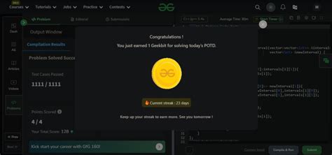 Mansi Sahagal On Linkedin Gfg160 Geekstreak2024 Geeksforgeeks Dsa Codingjourney Womenintech