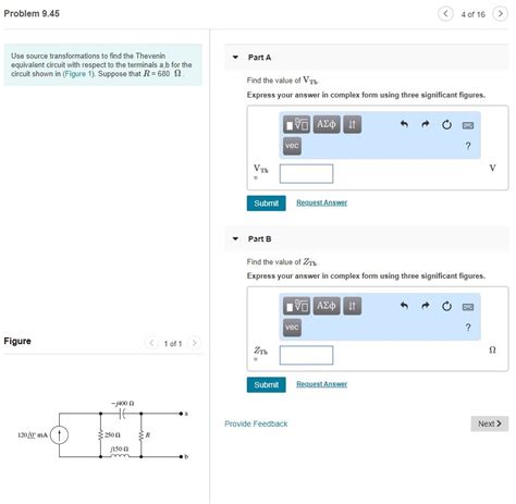 Solved Problem 9 45 4 Of 16 Use Source Transformations To