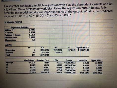 Answered A Researcher Conducts A Multiple… Bartleby