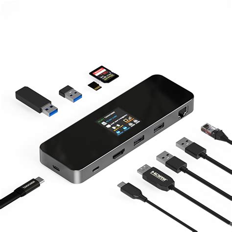 Dockcase Visual Smart In USB C Hub