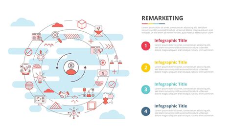 Premium Vector Remarketing Concept For Infographic Template Banner