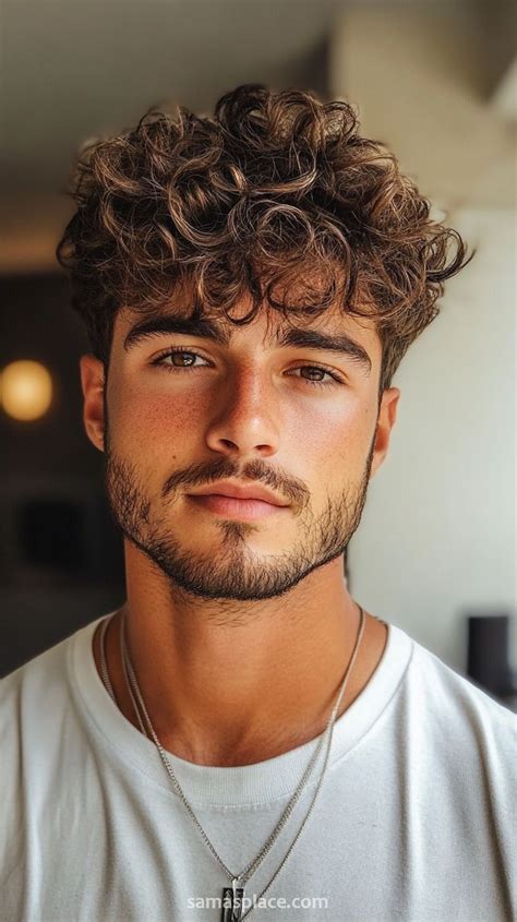 33 Curly Haircut Ideas For Men Long Curly Hair Men Curly Hair Men