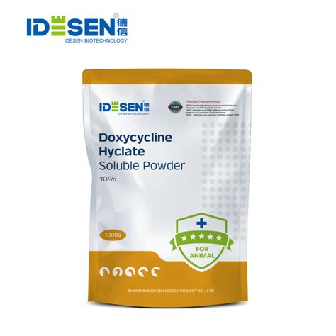Premix Veterinary Drug Doxycycline Hydrochloride Soluble Powder Cow And Sheep Antibiotic And