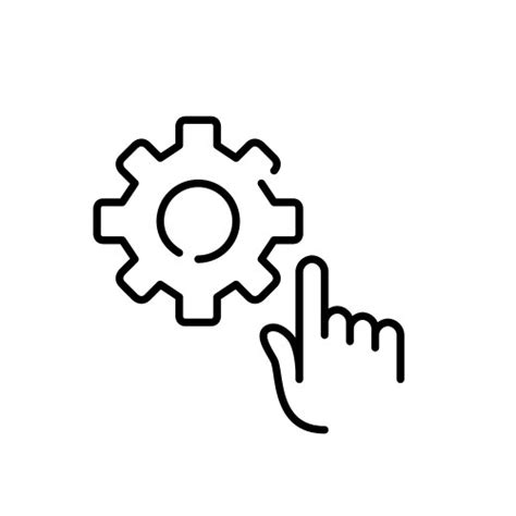 Web Customization Icon Settings Royalty Free Vector Image