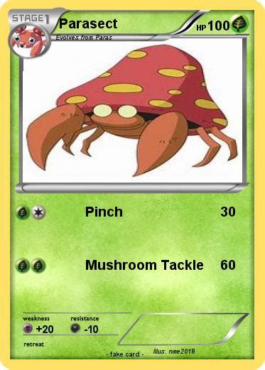 Parasect Evolution Chart