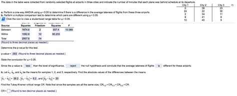 solved the data in the table were collected from randomly