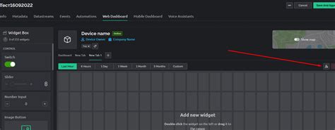 Web Dashboard Tab For Staff Projects Made With Blynk Blynk Community