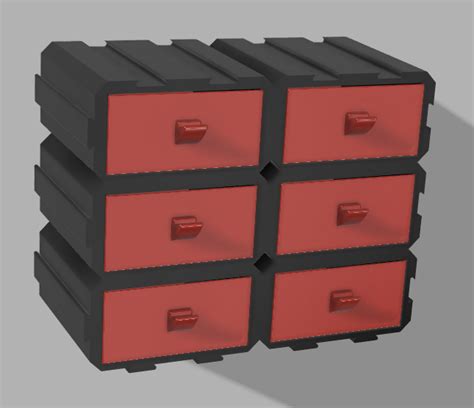 Modular Drawer System Expandable By Dengamleninja Download Free Stl Model