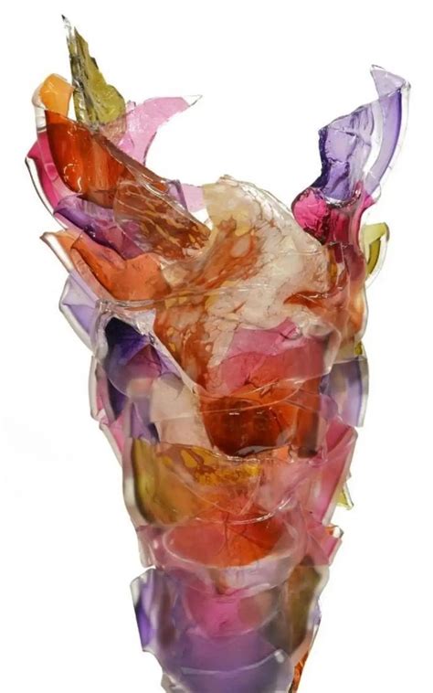 Art Glass Sculpture By Caleb Nichols