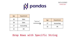 Pandas Drop Rows That Contain A Specific String Data Science Parichay