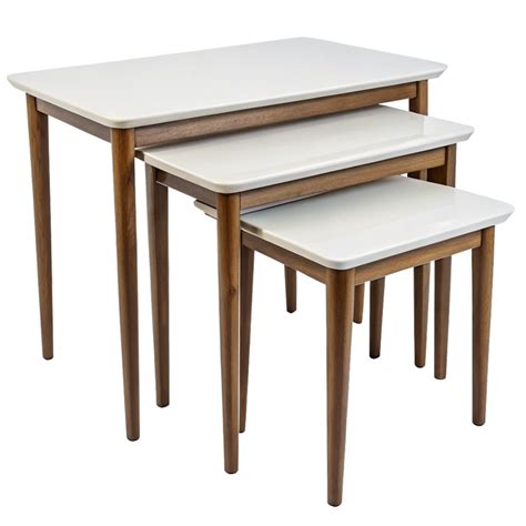 White Nesting Tables 59246615 Png
