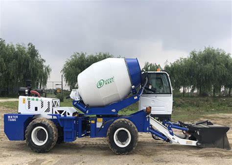 Self Loading Concrete Mixer Luton Custom Design