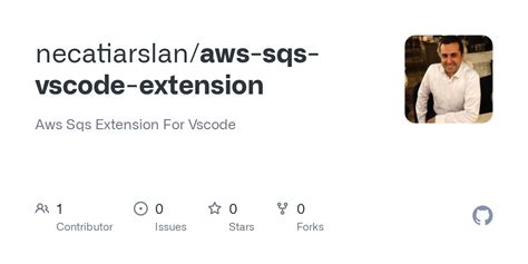 GitHub Necatiarslan Aws Sqs Vscode Extension Aws Sqs Extension For Vscode