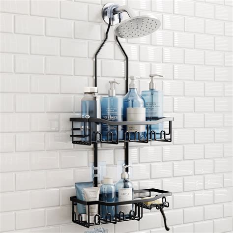 Joqixon Shower Caddy Over Showerhead Rustproof Stainless Steel