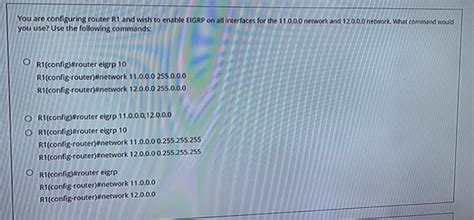 Solved You Are Configuring Router R1 And Wish To SolutionInn