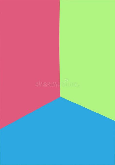 Abstract Pastel Colored Paper Texture Minimalism Background 3d Geometric Shapes And Lines In