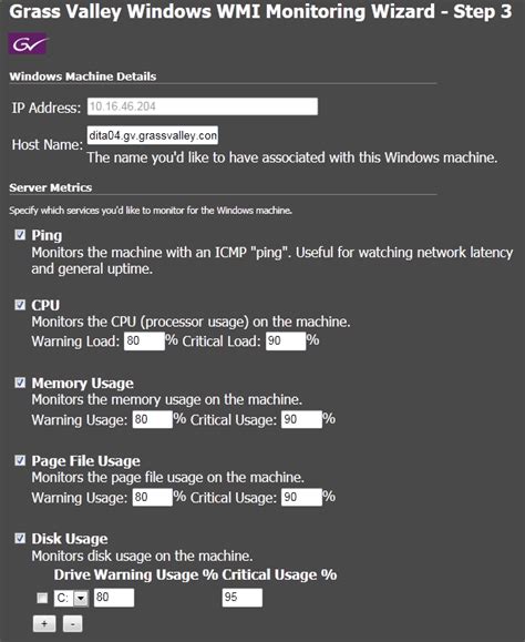 Monitor Using Wmi