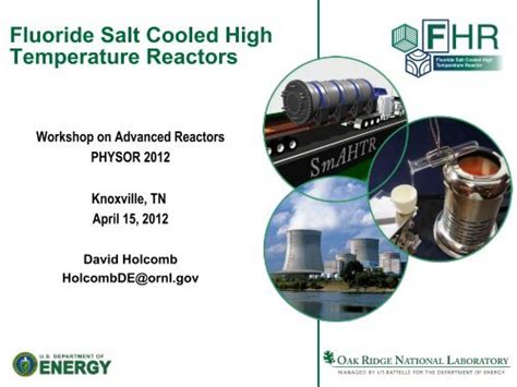Fluoride Salt Cooled High Temperature Reactors Meetings And