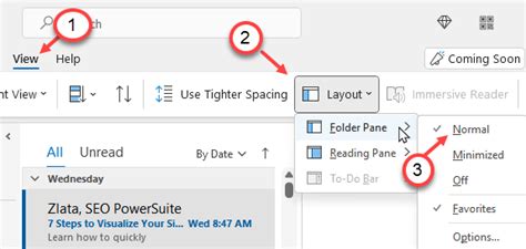 How To Minimize Folder Pane In Outlook Design Talk