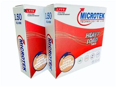 Microtek Electric Wire 1 5 Sqmm Single Core 90 M At ₹ 1525 Roll In