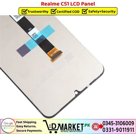 Realme C51 Lcd Panel Unit Combo 2025 Exclusive