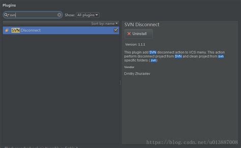 Idea中移除svn对项目的管理idea取消某个项目的svn管理 Csdn博客