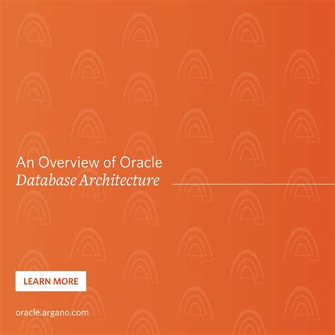Jennifer Stango On Linkedin An Overview Of Oracle Database Architecture