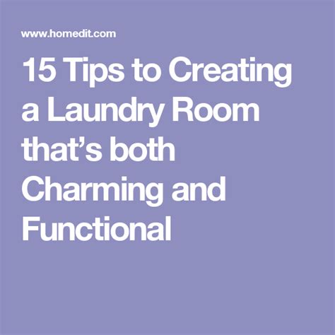 15 Tips To Creating A Laundry Room Thats Both Charming And Functional
