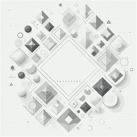 Modern Background Design Vector Minimalist Geometric Abstract Generated